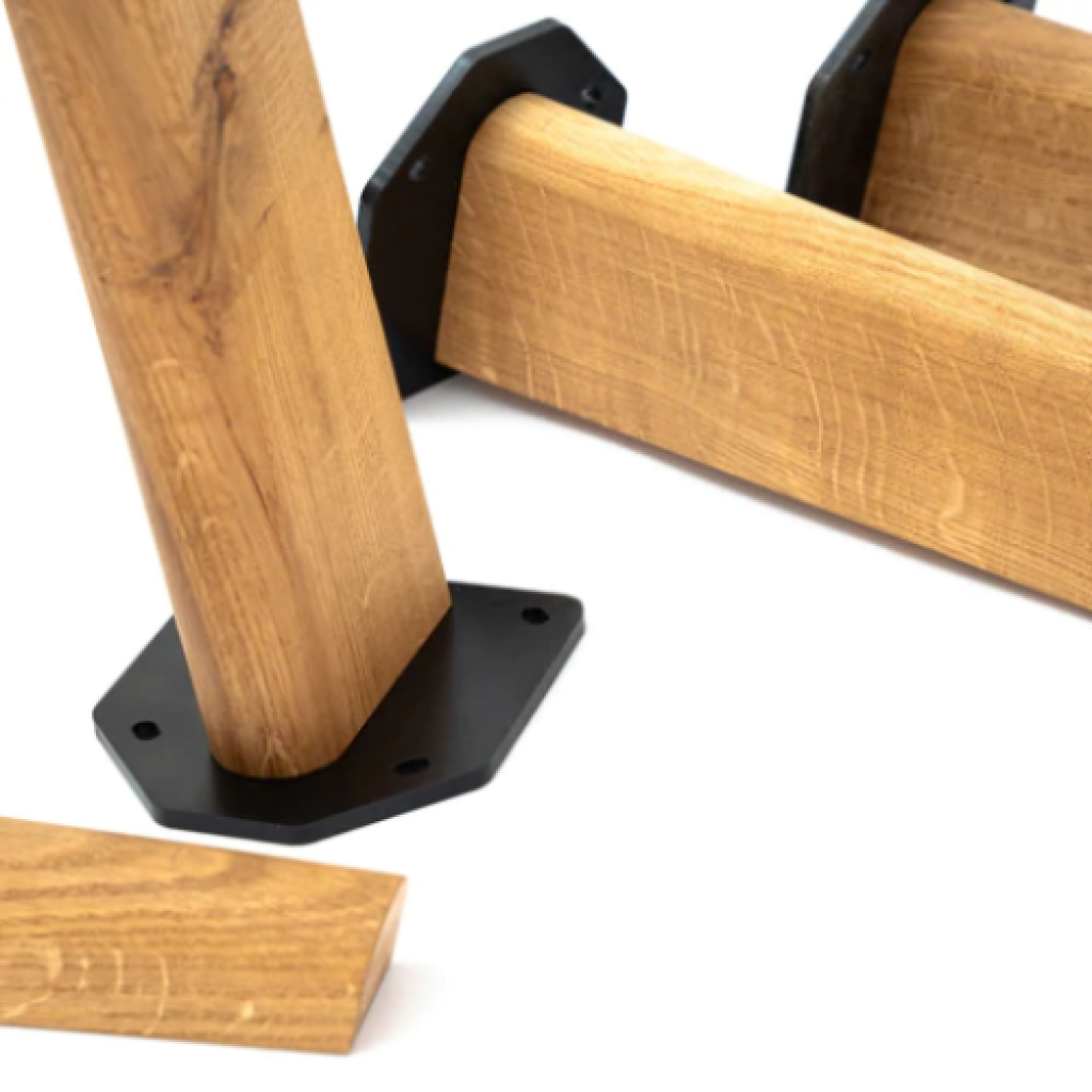 Nordic Elegance Oak Table Legs – Buy Online At NetFurniture UK