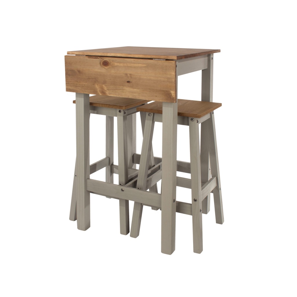 Drop Leaf Breakfast Table Set - Space Saving | Net Furniture