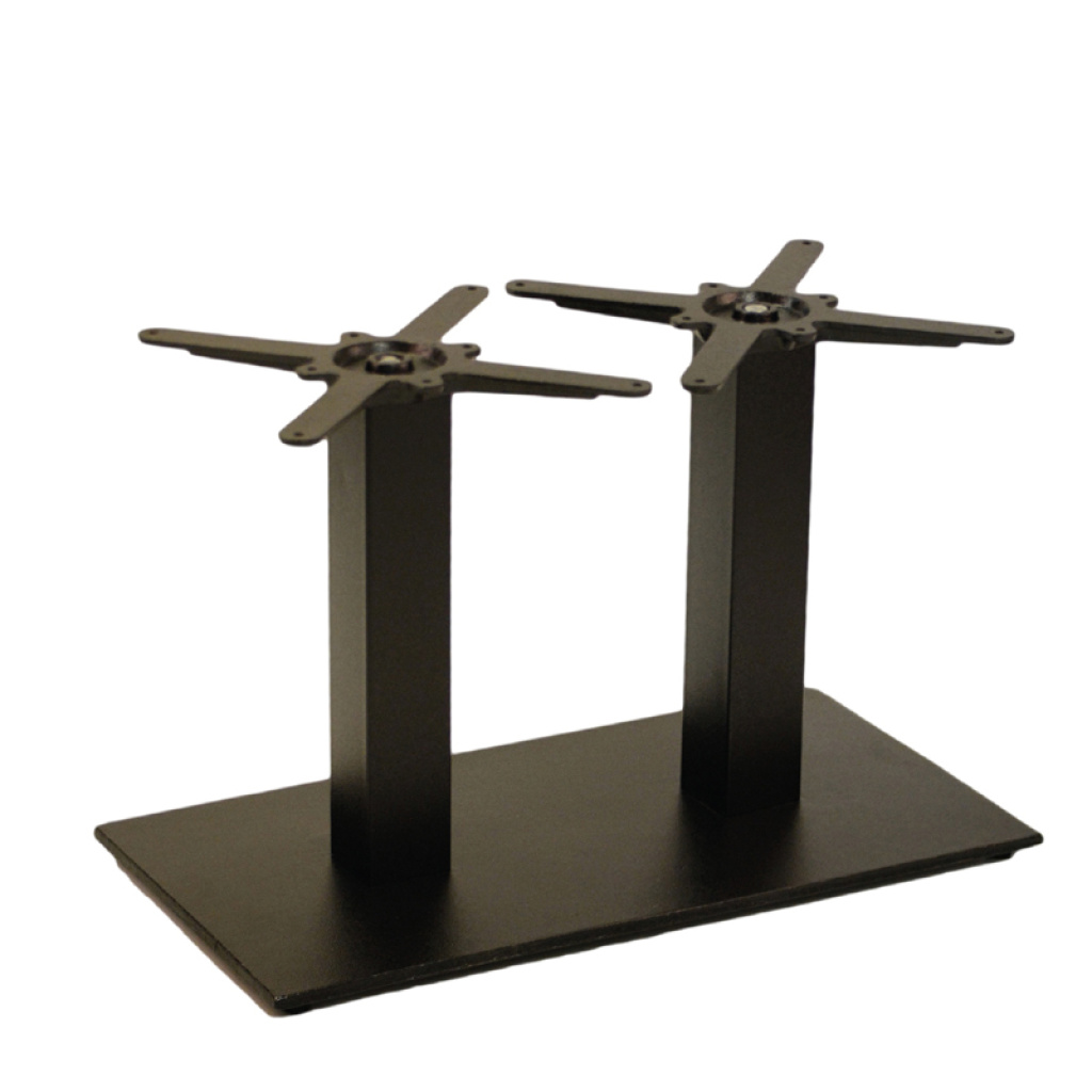 Cast Iron Table Base - Durable Rectangle Base | Net Furniture