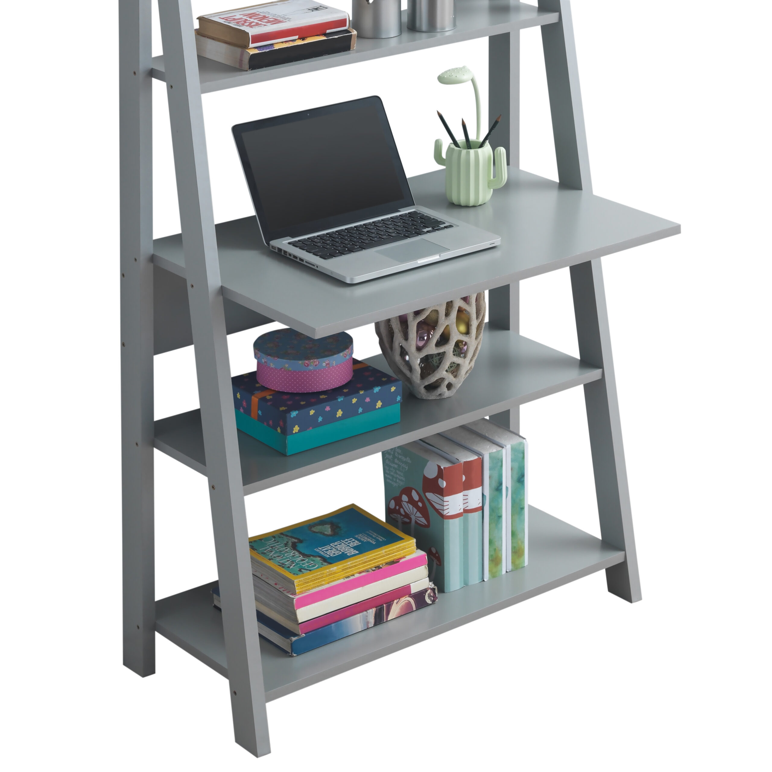 Kira Ladder Desk Grey
