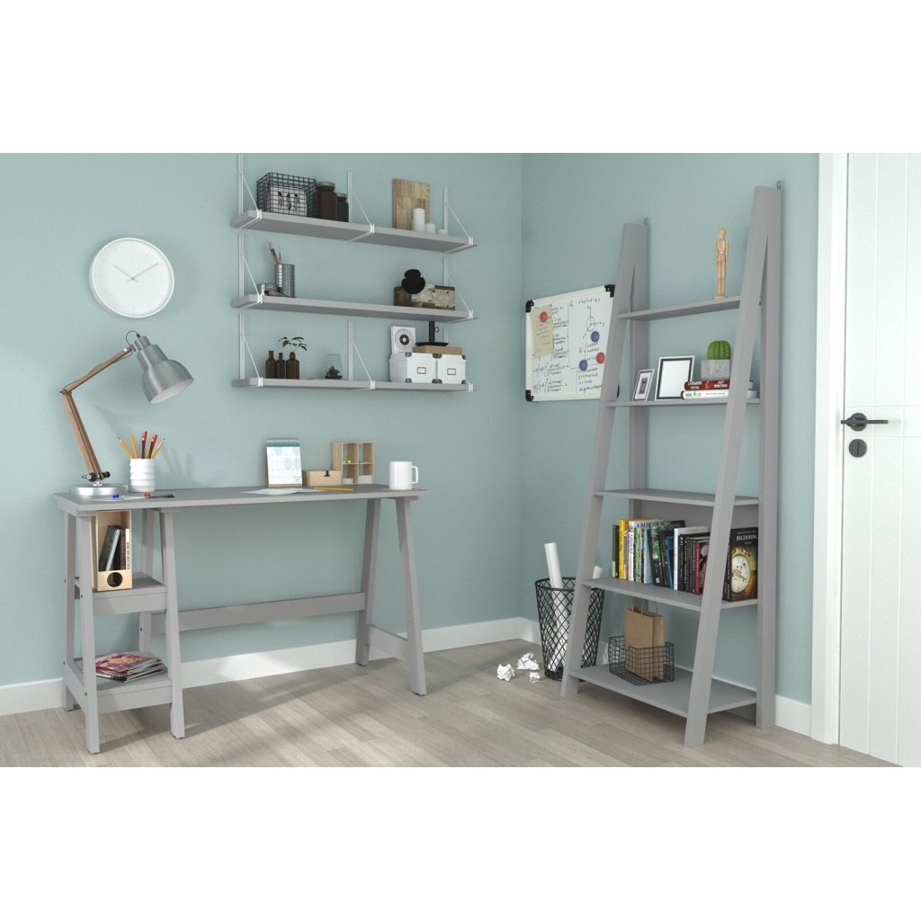 Grey Ladder Desk - Stylish Home Office | Net Furniture UK