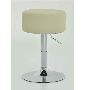 Z Shaped Cream Bar Stool