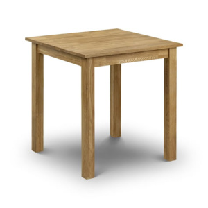 Solid Oak Square Dining Table - Quality Wood | Net Furniture