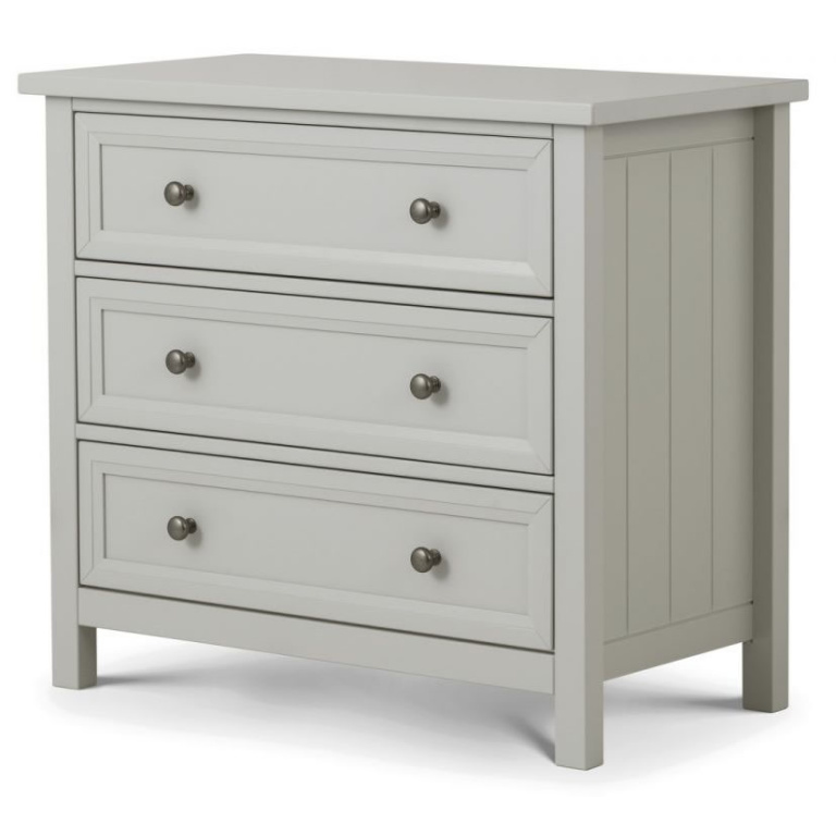 Cannory 2+3 Drawer Chest White